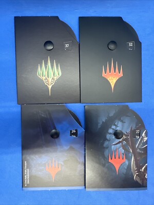 MTG Life Counter Wheel Dial Count Down Commander MTG Set 4 Black CMD 40 ...