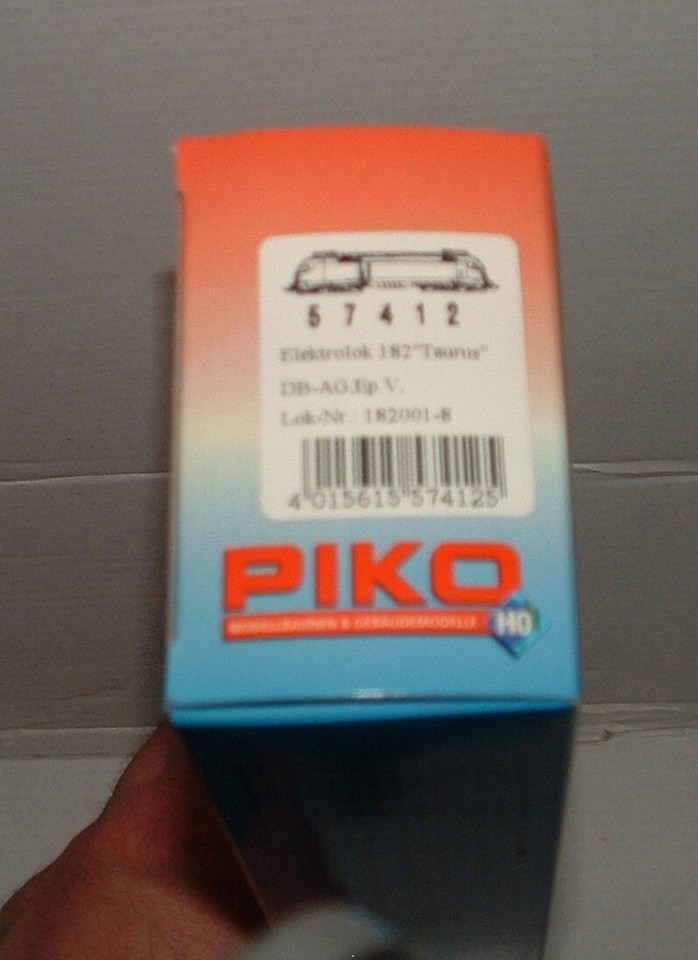 PIKO 57412 E-Lok BR 182 Taurus DB 182 001-8 H0, #X-97-8 | eBay