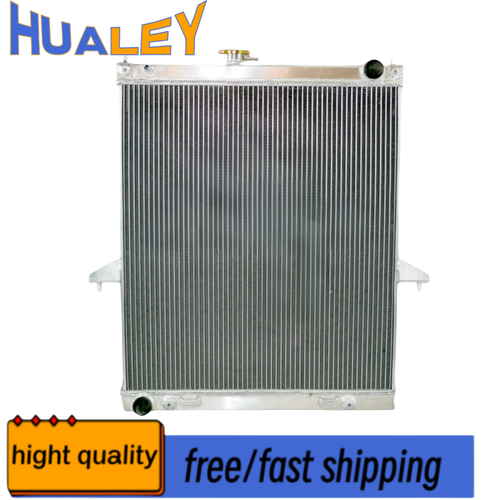 Aluminum Radiator For 3Row NISSAN PATROL Y61 GU 3 4 5 4.2 Turbo Diesel ...