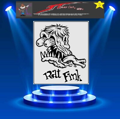 RAT FINK Stencil Template Airbrush Paint 5X6 | eBay