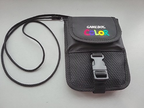 Gameboy Color Game Boy Pouch with Shoulder Strap Nintendo Authentic ...
