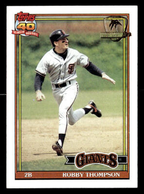 1991 Topps #705 Robby Thompson Desert Shield | eBay