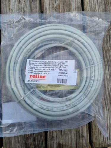 Roline Lan Cable Cat6 UTP Ethernet Network Cable With Rj45 Connector ...