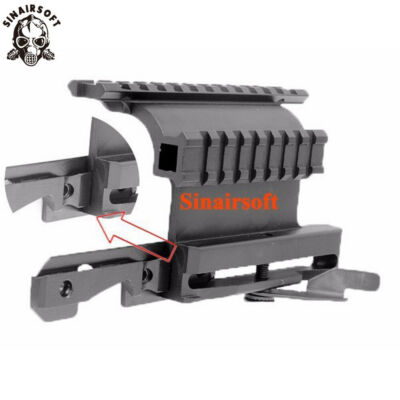 Side Mount Optics Rail Quick Detachable Side Rail Optics Mount for Red ...