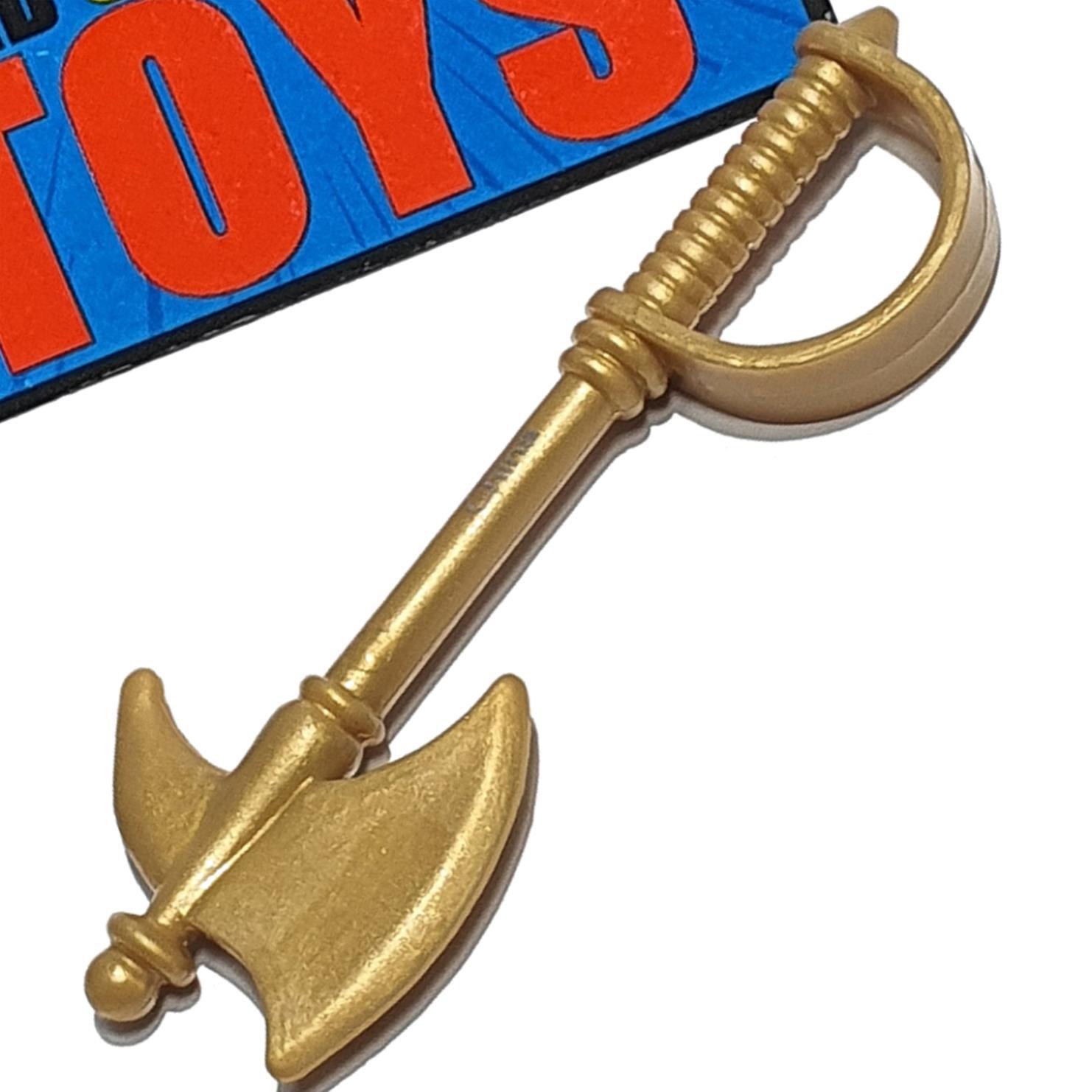 MOTUC Classics Weapons Pack Granamyr AXE ax gold golden accessory ...