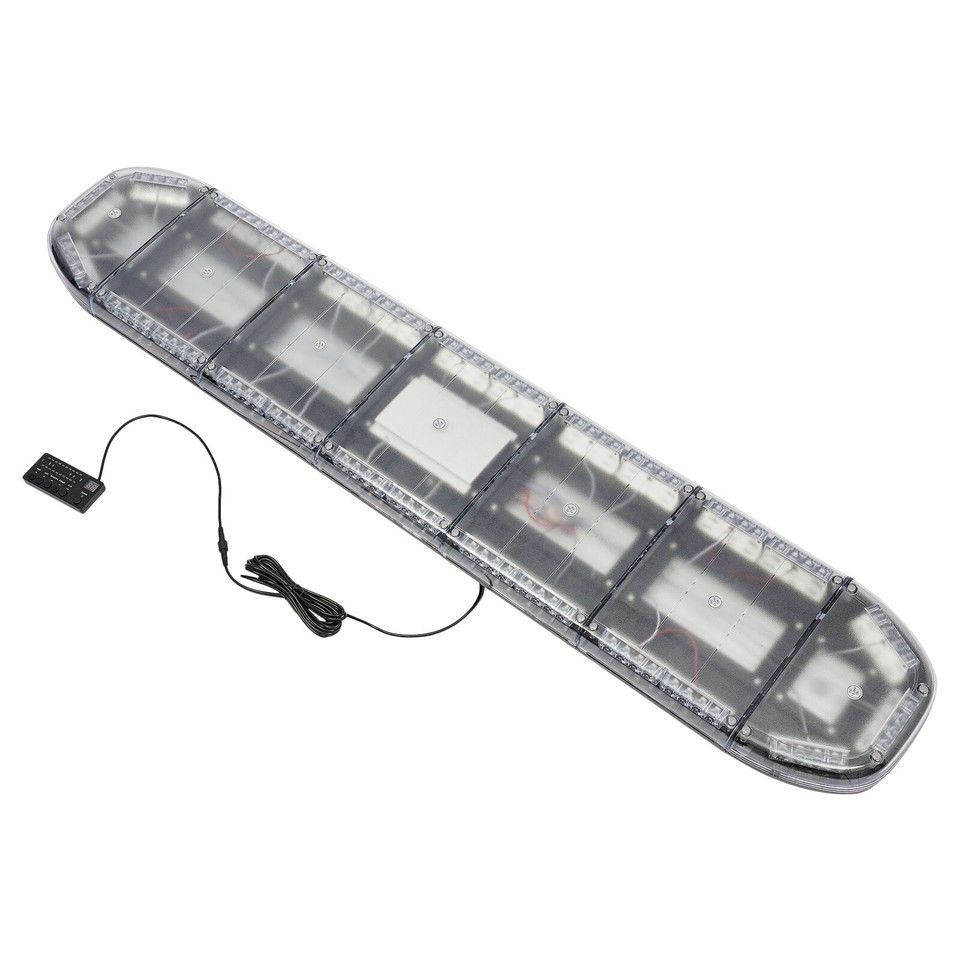 60" 104 LED Strobe Light Bar Amber Emergency Light Beacon Warning Tow ...