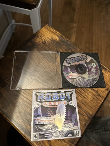 Robot Arena (PC, 2001) Game Disc Instruction Manual Case | eBay