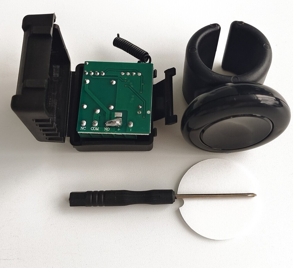 Wireless Horn Button Car Steering Wheel Horn Button Kit 12V Auto Truck ...