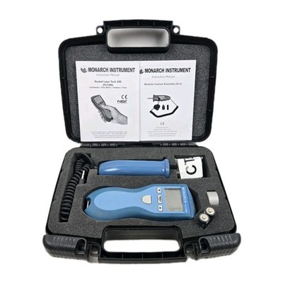 Monarch Instrument Kit 6125-010 PLT200 Pocket Laser Tachometer 200 with ...