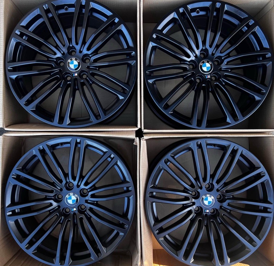 19” BMW 535i 540i 550i 740i 750i Factory 5 7 Series 664M Wheels Rims ...
