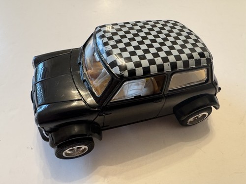 Scalextric - C206 - Mini Cooper - Black - Chequered Roof - Toys R Us | eBay