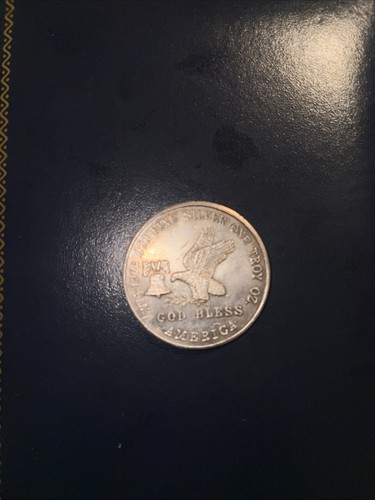 Tri-State Refining 1776-1976 God Bless America Eagle/Bell 1 oz .999 ...