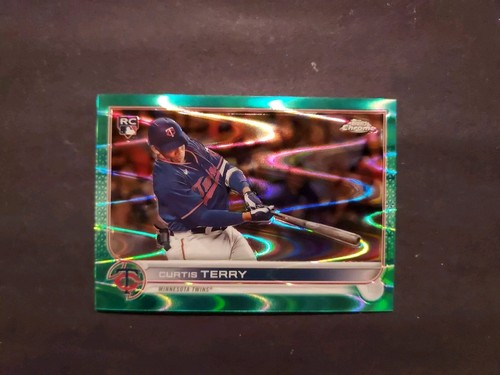 2022 Topps Chrome Sonic - Curtis Terry #68 Aqua Raywave Refractor /199 ...