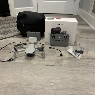 DJI Mini 2 Camera Drone MT2PD 4k Controller Carry Bag Batteries | eBay