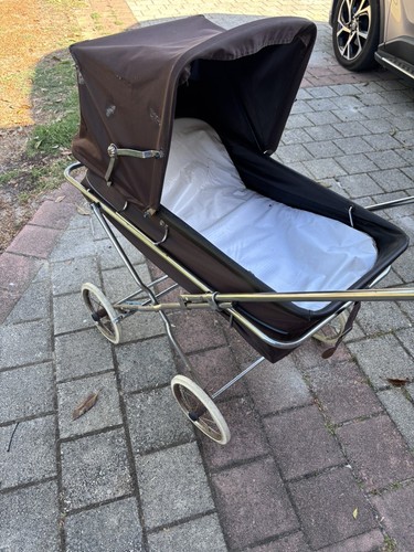 Silver Cross vintage pram, Chocolate Brown color | eBay Australia