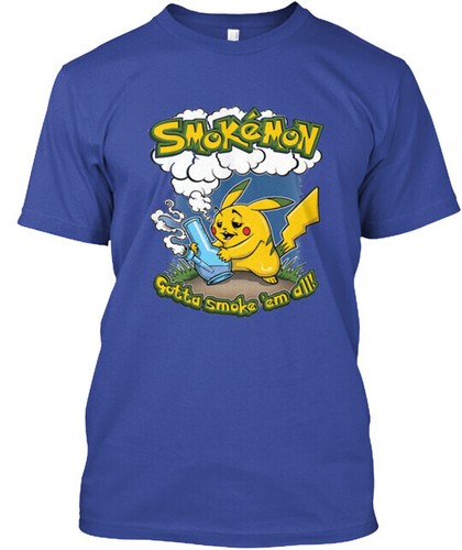 Smokemon T-Shirt Made in the USA Size S to 5XL | eBay