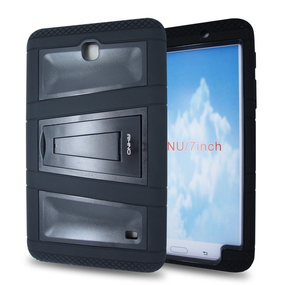 Armor Box Rugged Shockproof Kickstand Case Cover for Samsung Galaxy Tab ...