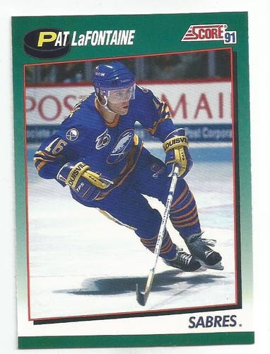 1991-92 Score Rookie and Traded - Pat LaFontaine #100T for sale online ...