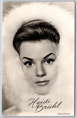 Bavaria Germany Native Singer & Actress Heidi Bruhl~Liselotte Pulver ...