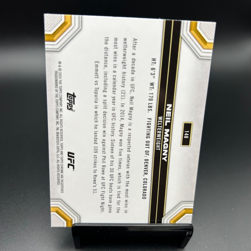 2024 Topps Chrome UFC #148 Neil Magny | eBay