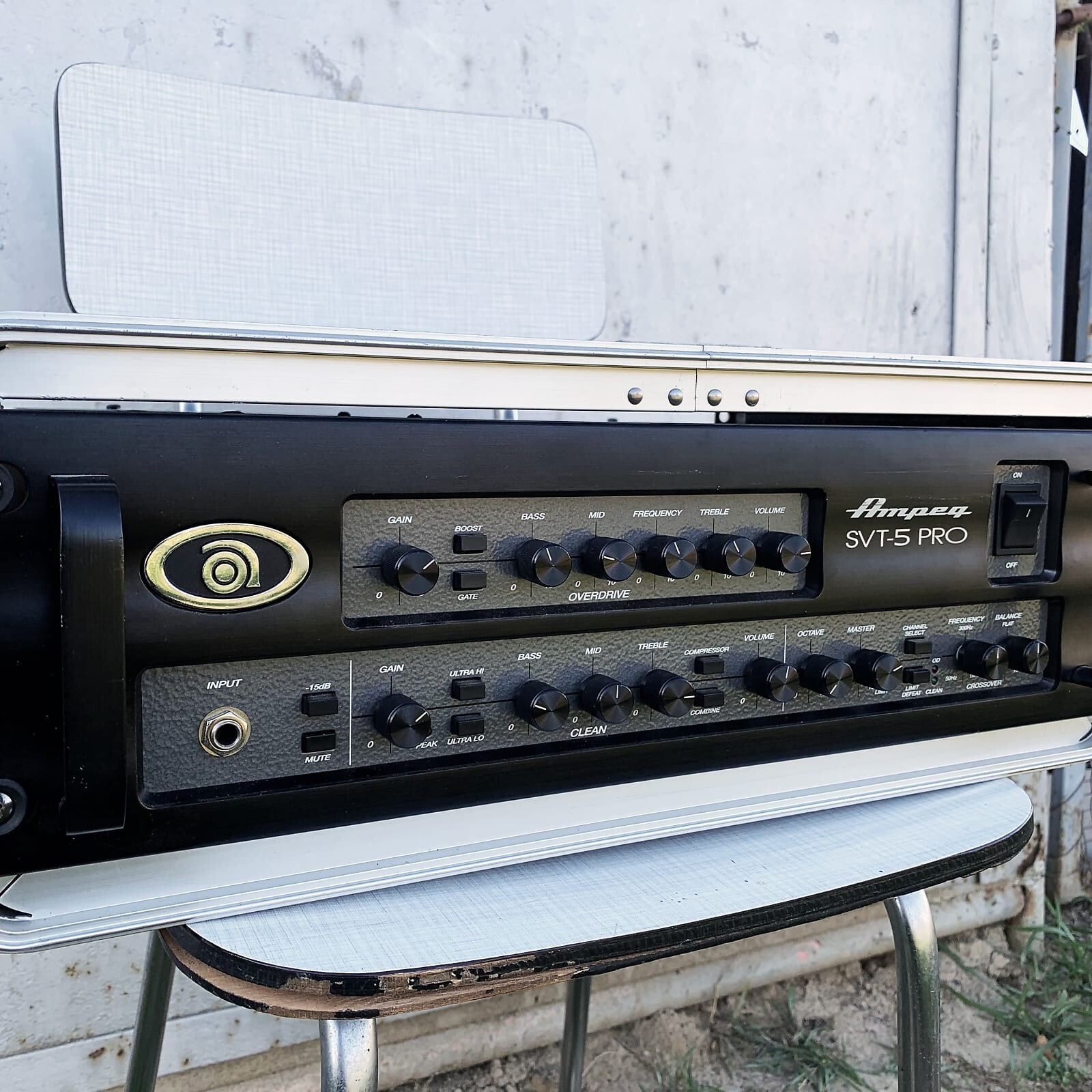Ampeg SVT 5 Pro two channel bass head + AFP4B Footswitch | eBay UK