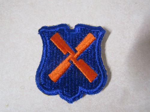 MILITARY PATCH US ARMY COLORED SEW ON WW2 ERA NO GLOW 12TH XII CORPS | eBay