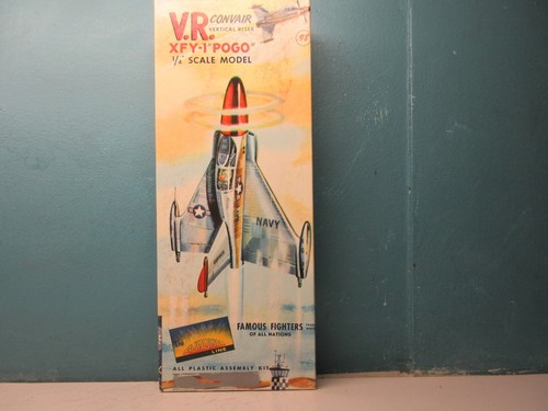 AURORA 1/48 CONVAIR XFY-1 POGO VERTICAL RISER #60-98 vintage 1956 | eBay
