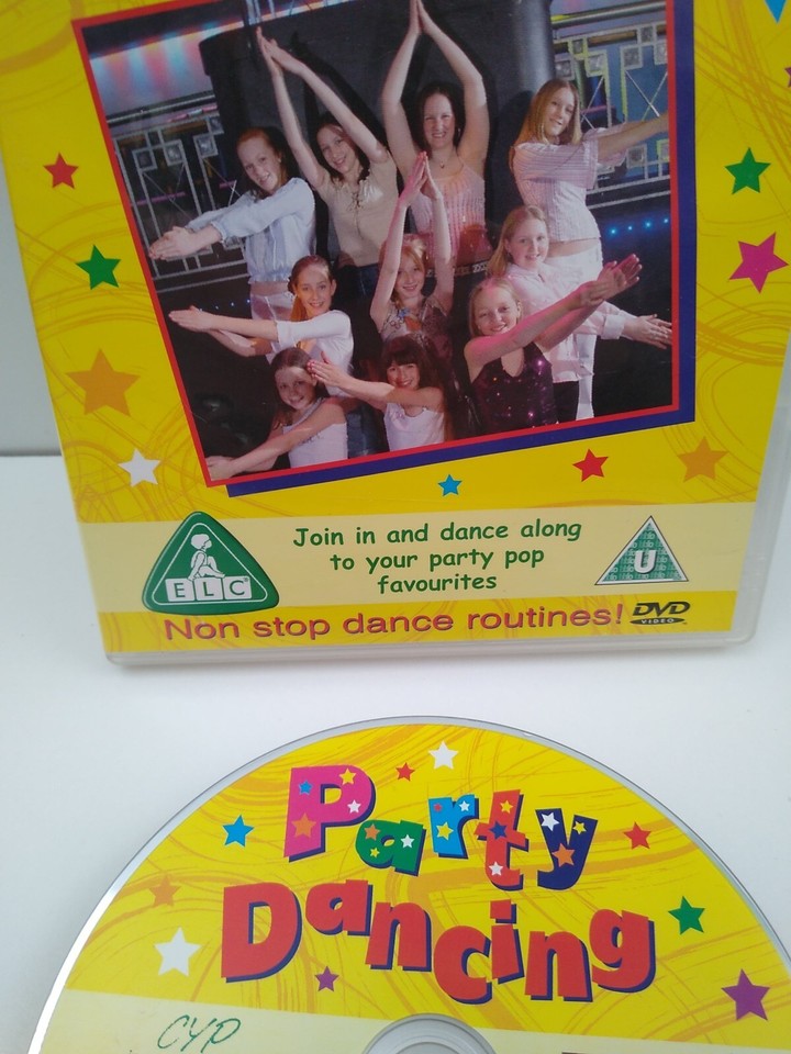 Party Dancing DVD Learn The Moves YMCA Ketchup Song Macerena Grease ...
