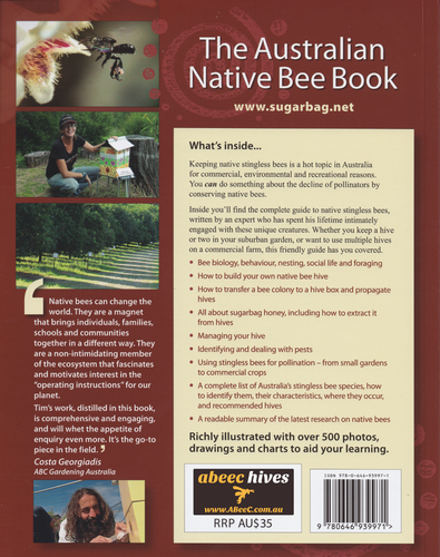 Tim Heard Australian Stingless Bees | Native Bee Book | OATH Beehive ...
