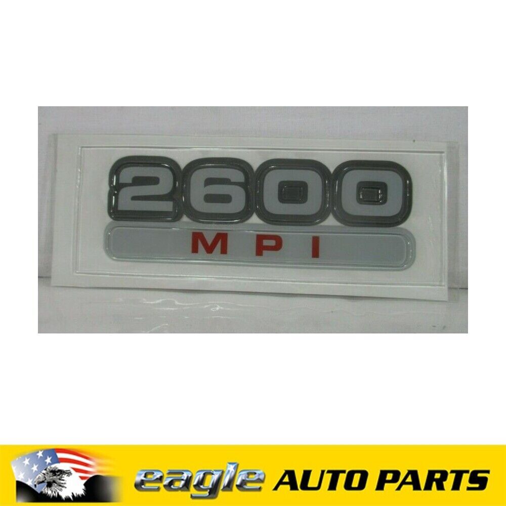 HOLDEN TF RODEO 2600 MPI DOOR / TAILGATE DECAL EMBLEM # 92074395 | eBay ...