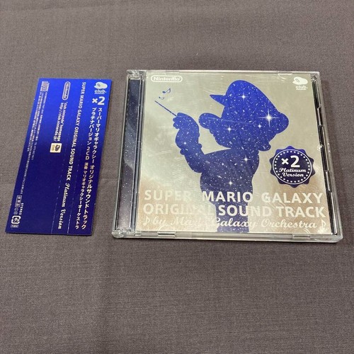 Super Mario Galaxy Original Soundtrack CD Platinum Version Club ...
