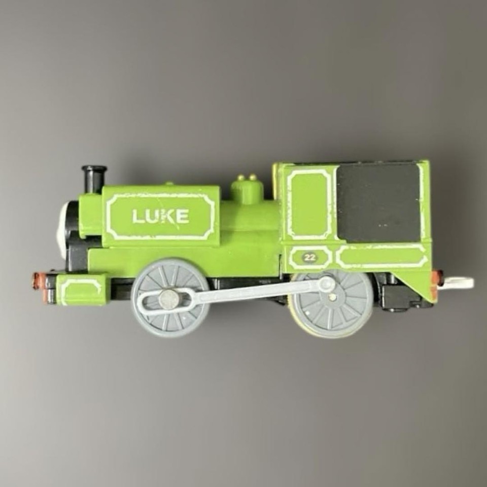 Thomas Plarail Trackmaster LUKE Yellow Green Locomotive Vehicle Used | eBay