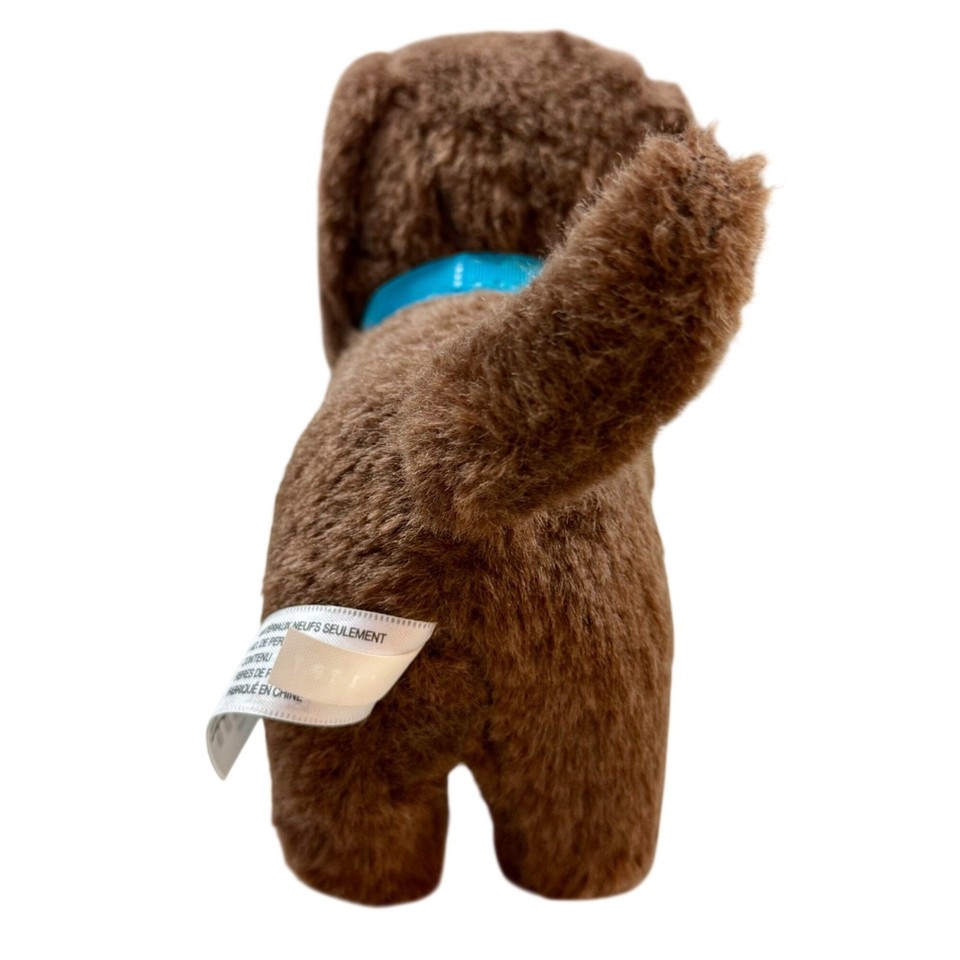 American Girl Chocolate Chip Lab Plush Dog Toy Brown Puppy Collar & Tag ...