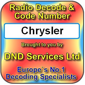 Chrysler Radio Codes From Serial Number - hereqload