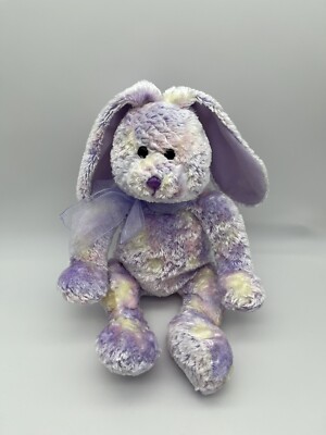 GUND “Rainbow” the Purple Tie Dye Bunny Rabbit 14” Plush Toy 36071 | eBay