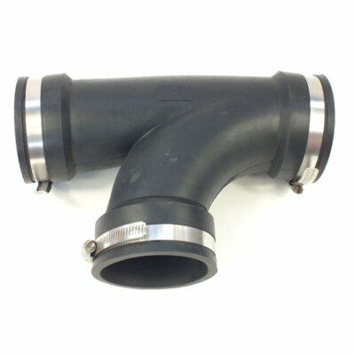 Flexible 4" 110mm Rubber Fittings For Pipe, Drainage, Tees, Elbows ...