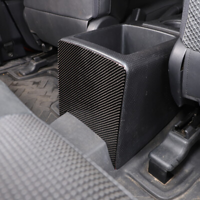 Carbon Fiber Center Console Rear Panel Trim Sticker For FJ Cruiser 2007 ...