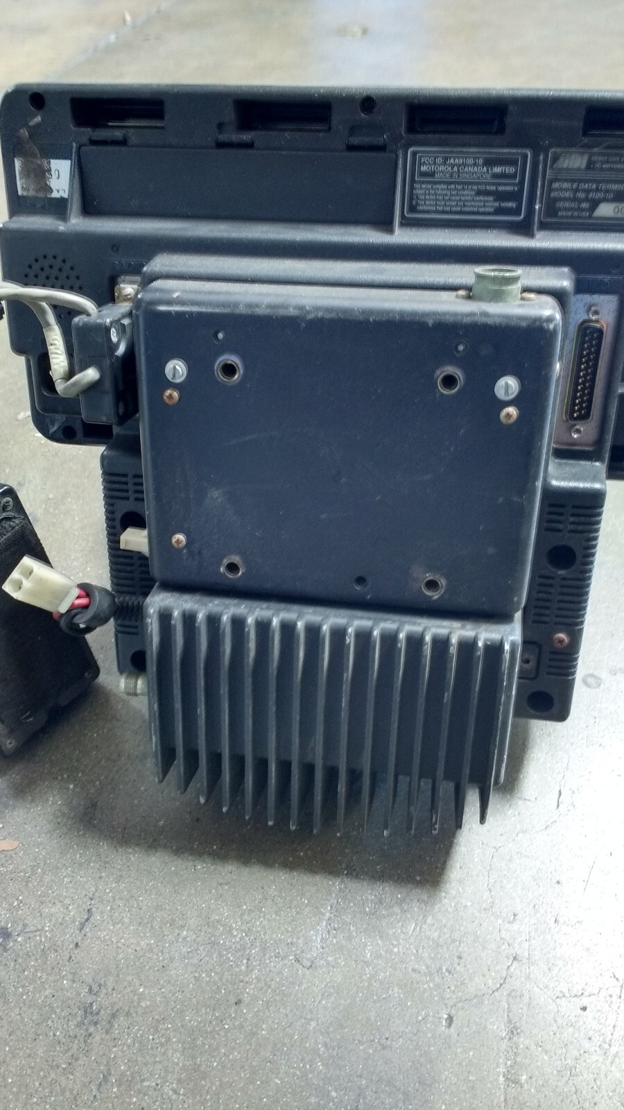 Vintage Motorola Mobile Data Terminal MDT 9100-10 powers on | eBay