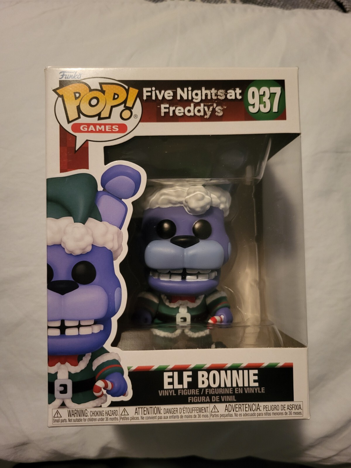 Funko Pop! Games Five Nights at Freddy's Holiday Elf Bonnie 937 2023 ...