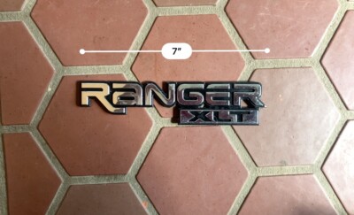 Ford Ranger XLT emblem badge decal logo fender tailgate OEM Factory ...