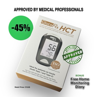 GlucoRx HCT Blood Glucose Monitoring System | eBay UK