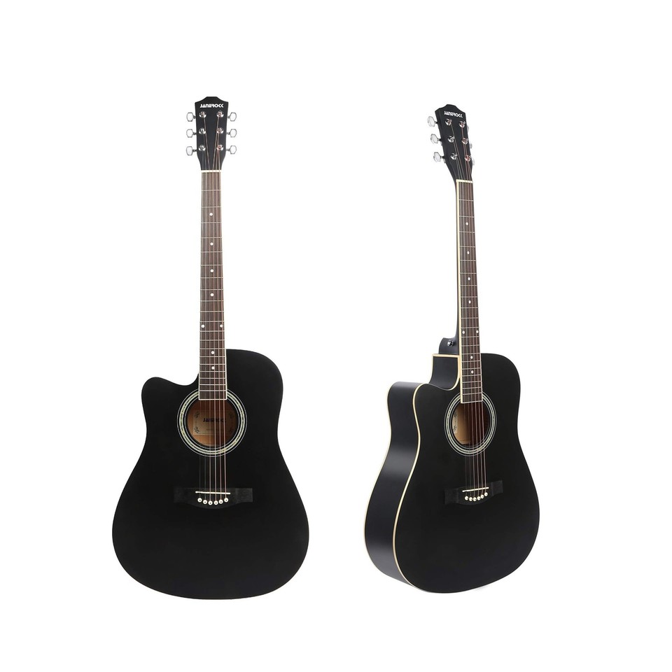 Left Handed Guitar,Left Handed Acoustic Guitar Cutaway 41 inch Full ...