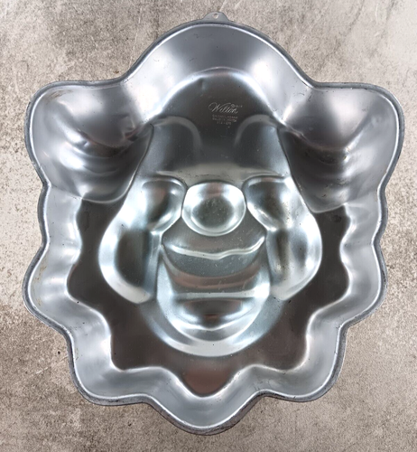 Funny Clown Smiling Circus Clown Face Bozo Cake Pan 502-275 Vintage ...