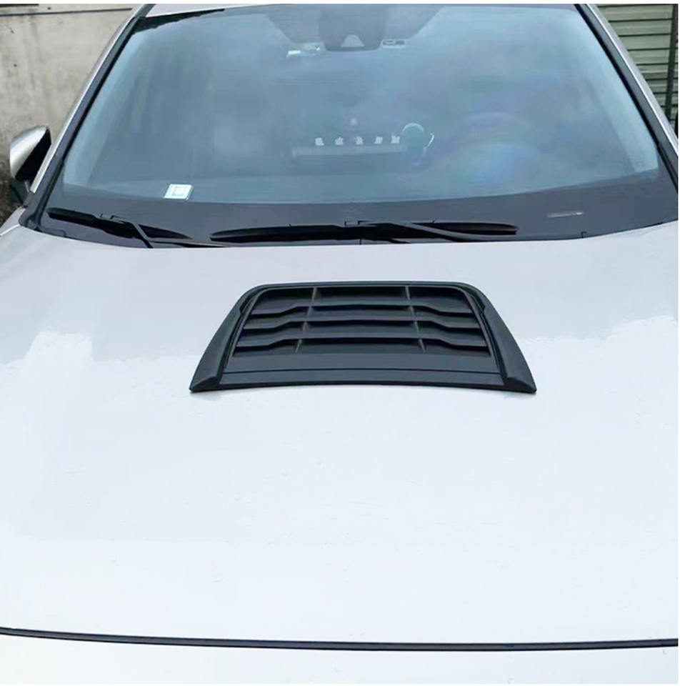 Car Air Flow Intake Bonnet Automobile Hood Air Vent Cover Trim Modified ...