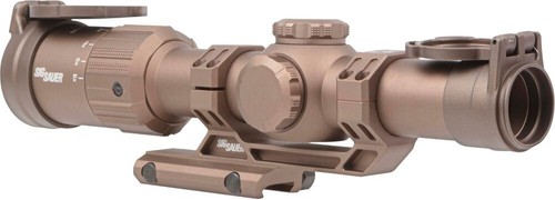 Sig Sauer TANGO-MSR 1-6x24mm Illuminated Red MSR BDC6 Reticle COYOTE ...