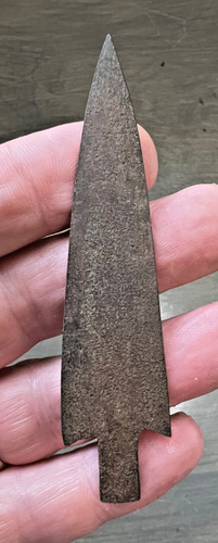 Nice Plains Indian Iron Trade Point 3 3/4" Authentic Arrowhead Native ...