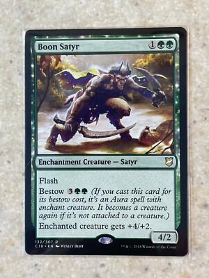 MTG NM Boon Satyr [Commander 2018] | eBay