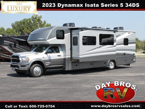 23 Dynamax Isata Series 5 34DS Class C RV Diesel Motorhome Camper ...
