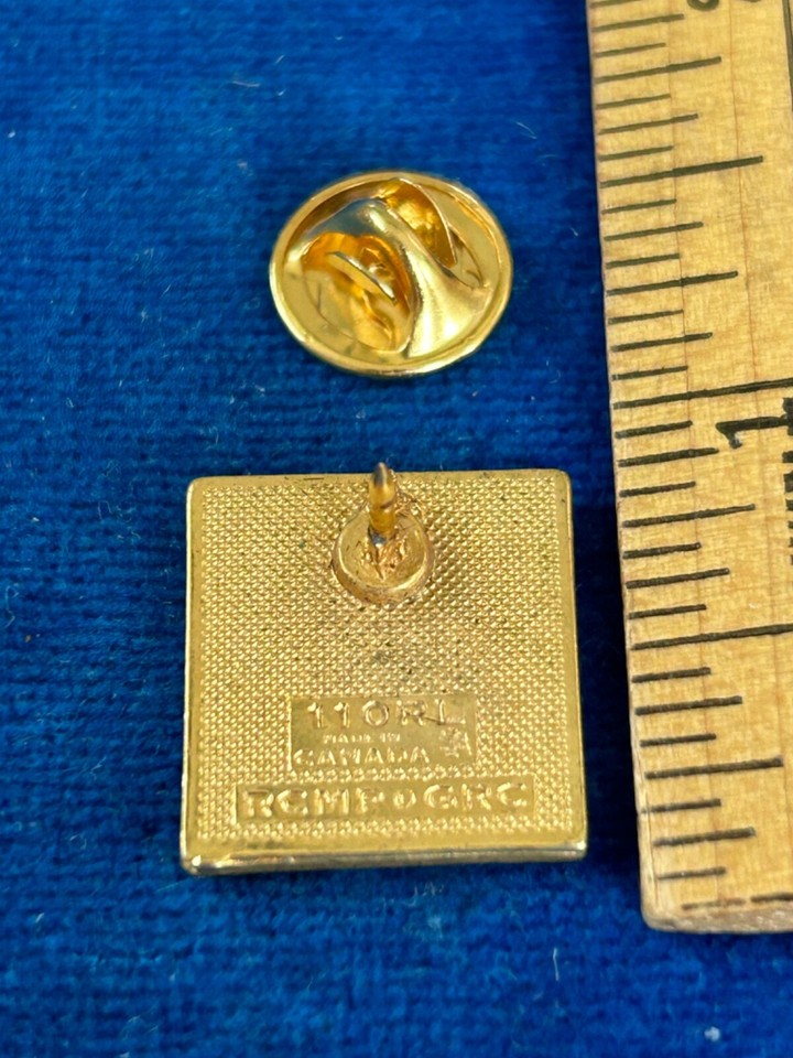 GRC RCMP Royal Canadian Mounted Police MP Crown Logo Lapel Pin | eBay
