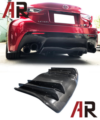 AG Style Carbon Fiber Rear Bumper Diffuser 5PCS For 2016+ LEXUS RCF RC ...